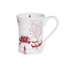 Country Estate Winter Frolic Mug - Ruby — Barbara Stewart Interiors